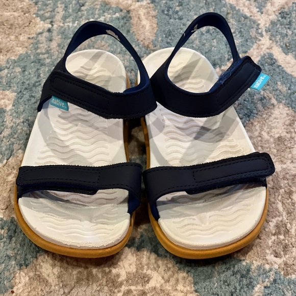 Native | Shoes | Native Charley 2c Regatta Blue Sandals | Poshmark